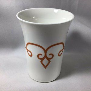 Starbucks | Kitchen | Starbucks Coffee Filigree Mug 24 White Orange ...